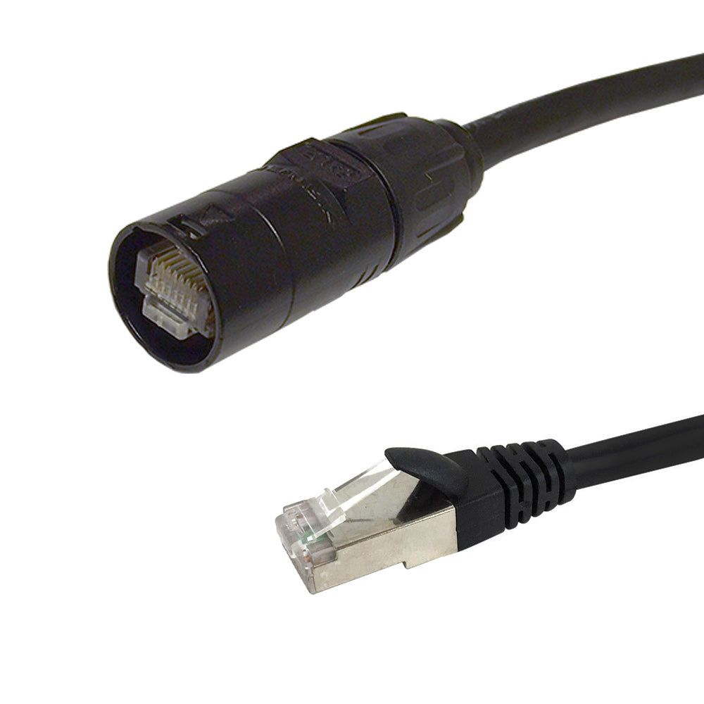 Premium Phantom Cables RJ45 etherCON® to RJ45 Cat6A SF/FTP Heavy Duty