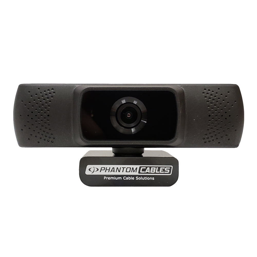 Phantom Cables Webcam 1920x1080p @30fps with Microphone - USB 2.0 6ft